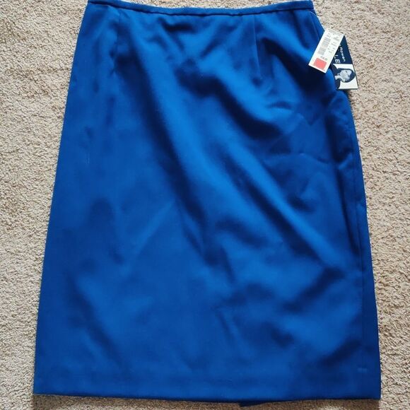 Rena Rowan | Skirts | Renarowan Sapphire Blue Suitskirt | Poshmark